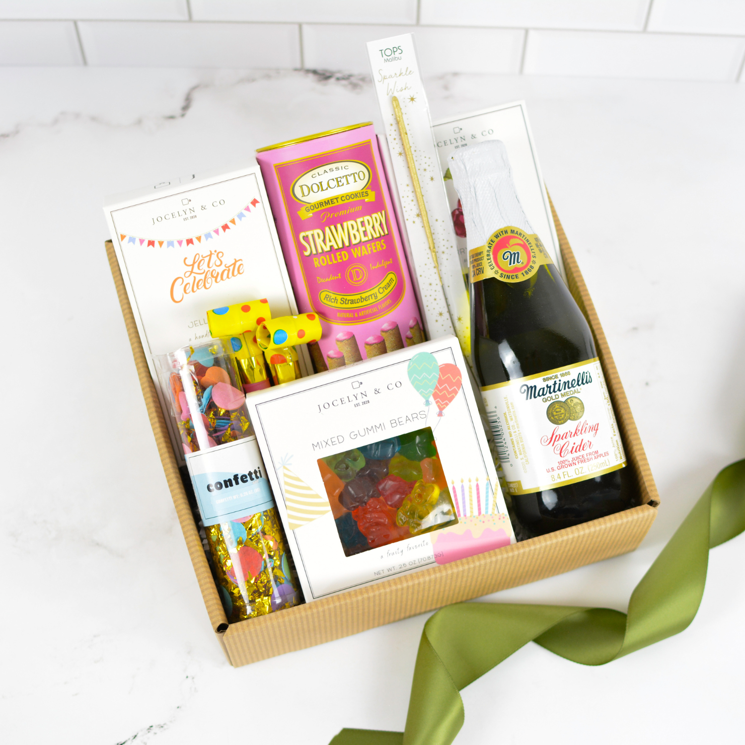 Let’s Celebrate Gift Box | Gift Basket Dropshipping – Apple Blossom ...